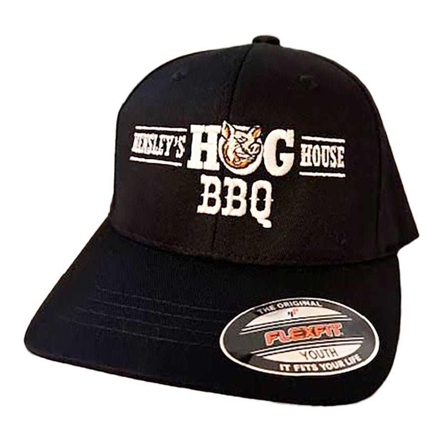 Hensely's Hog House BBQ Youth Flexfit® Cap – Hensley’s Hog House BBQ